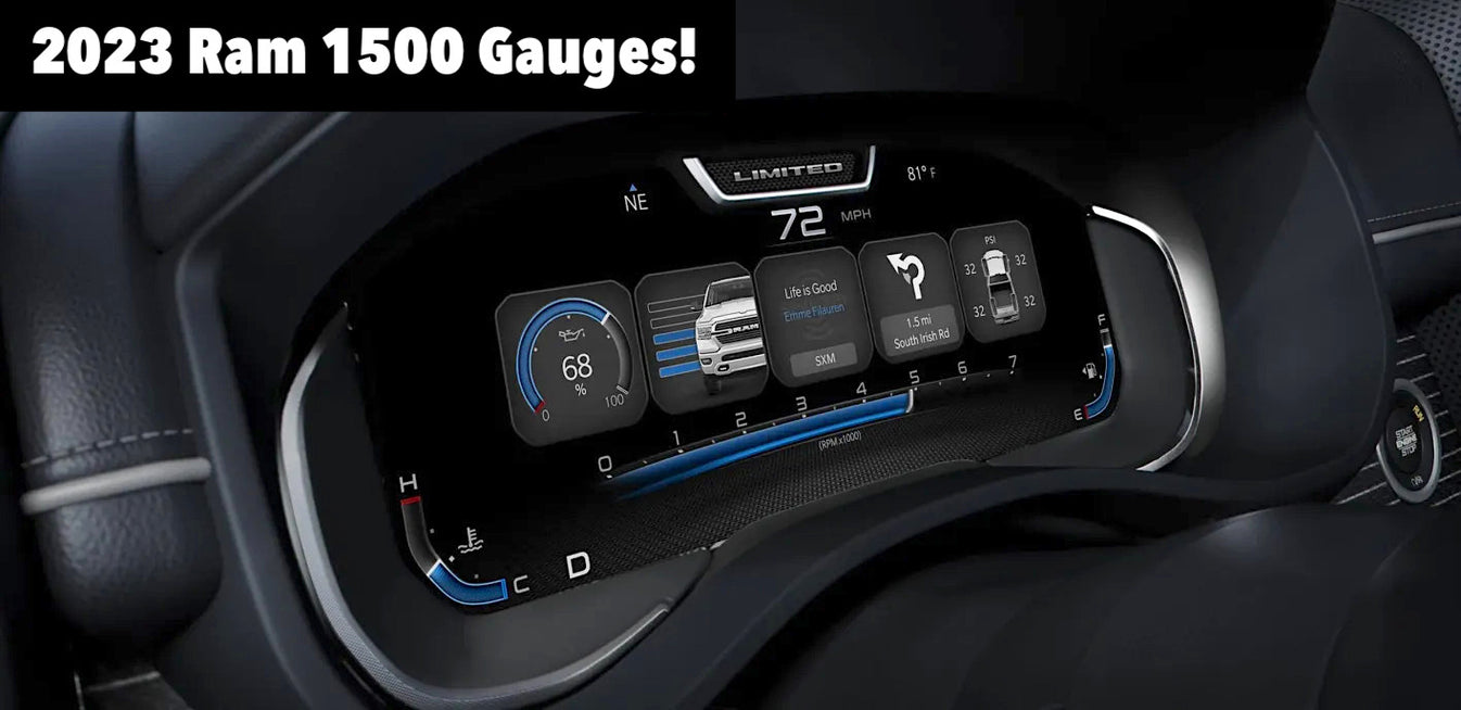 2019–2024 RAM 1500 12″ OEM Digital Cluster Retrofit Kit | DD Offroad