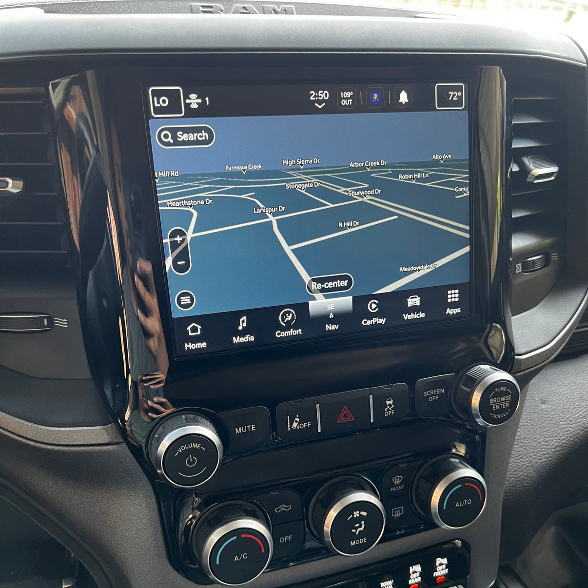 2019-2024 RAM DT 1500 UBL Uconnect 5 Upgrade kit with 8.4-inch Touchsc ...