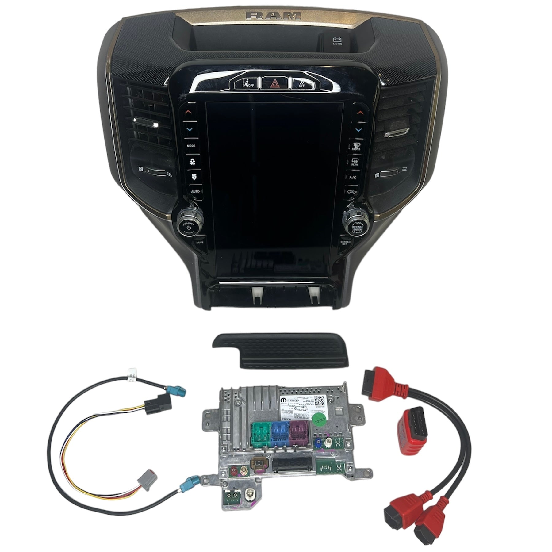 2022-2024 RAM Heavy Duty 2500/3500 Uconnect 5 Upgrade kit with 12-inch ...