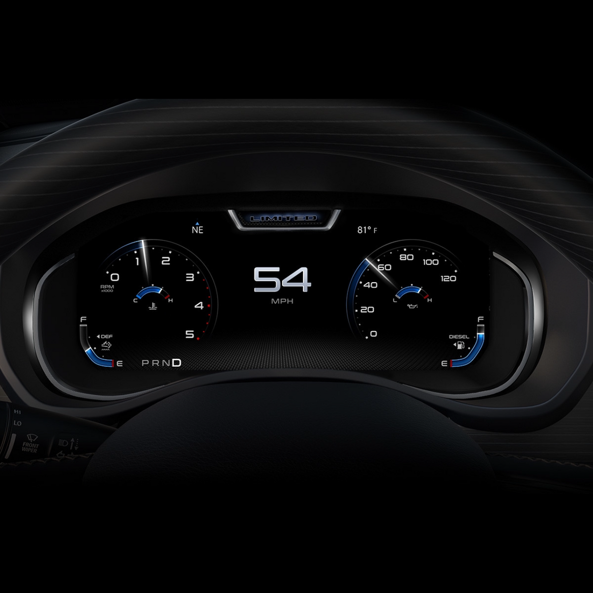 2019–2024 RAM 2500/3500 OEM Digital Cluster Retrofit Kit | Plug & Play ...