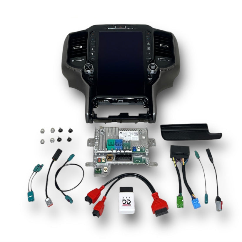 2019-2021 RAM 1500 UBQ Uconnect 5 Upgrade kit with 12-inch Touchscreen ...